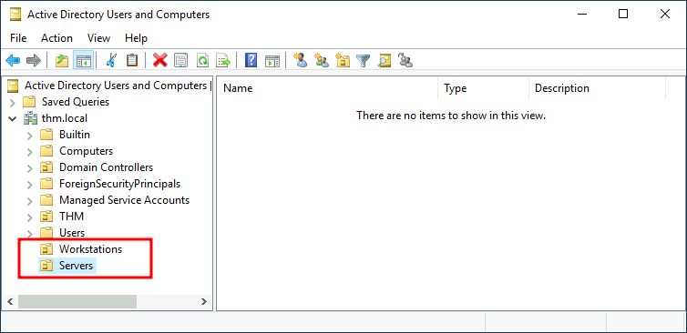 THM — Active Directory Basics | Vladislav Stukalov